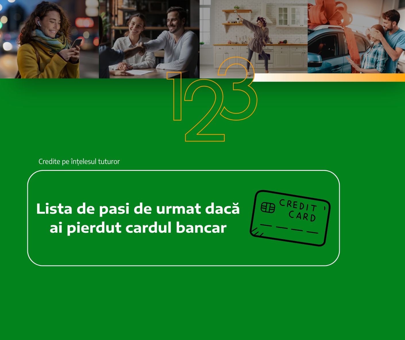Lista de pasi de urmat dacă ai pierdut cardul bancar - Blogul 123Credit